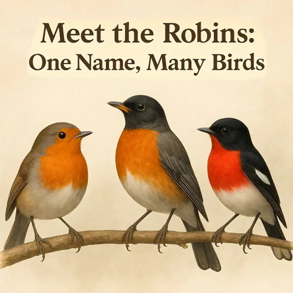 Meet the Robins: One Name, Many Birds｜PeckPerk